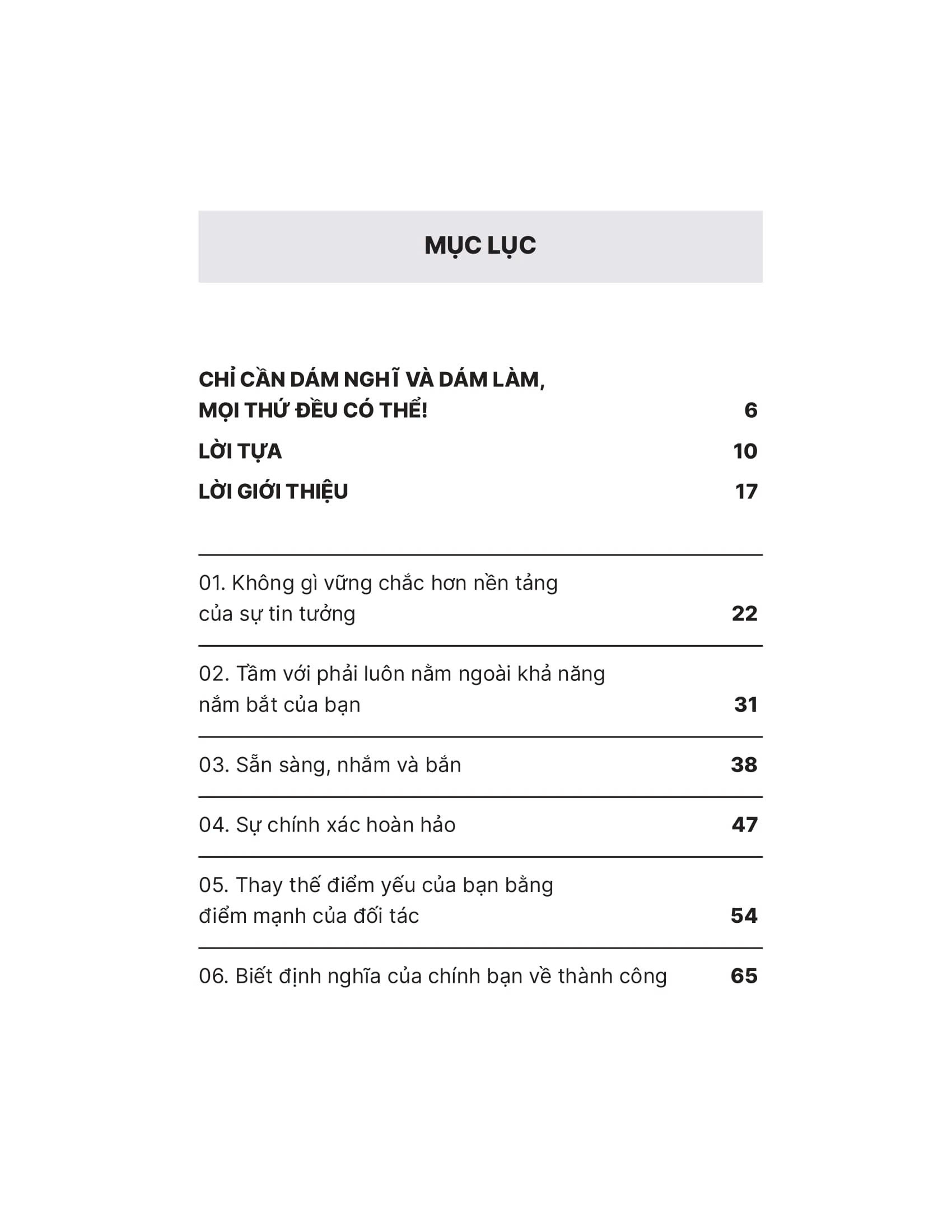 Dám Nghĩ Dám Làm - Những Bài Học Về Nghĩ Lớn, Theo Đuổi Ước Mơ Và Xây ...