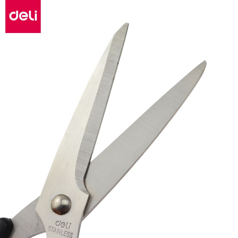 Kéo Lớn Deli Lưỡi Thép Không Gỉ Dài 19cm No.6001 | BookBuy.vn