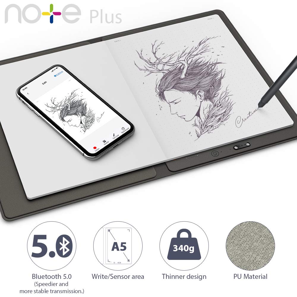 Sổ Tay Điện Tử Thông Minh XP-Pen Note Plus Smart Notepad Digital ...
