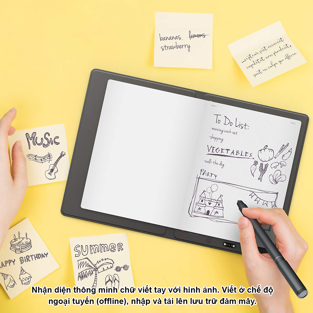 Sổ Tay Điện Tử Thông Minh XP-Pen Note Plus Smart Notepad Digital ...